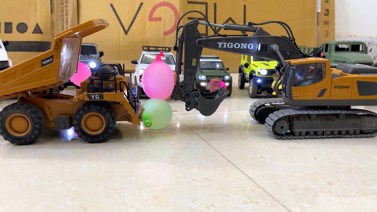 RC car vs Air balloon experiment 🎈 - YouTube