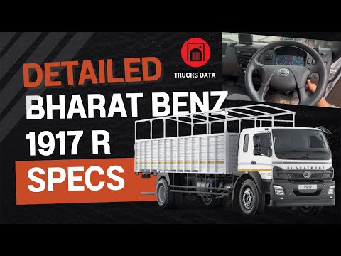 BharatBenz 1917R Review Full Video | Walkaround | Detailed Specification | Variants | #1917r #trucks