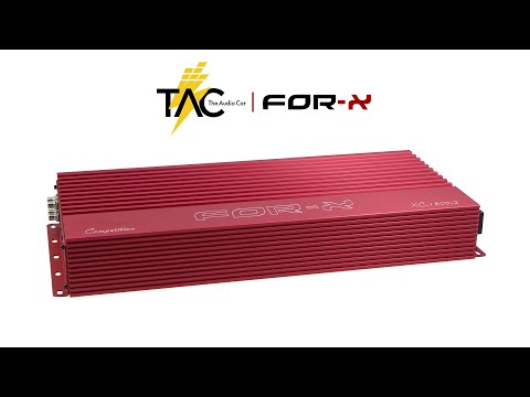 FOR-X XC-1500.2 Amplifier Box Opening