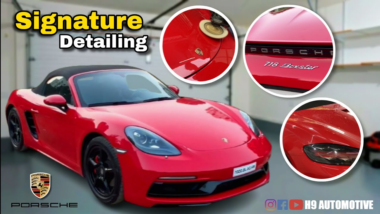 Porsche Boxster | Signature Detailing | H9 AUTOMOTIVE | @h9automotive ...