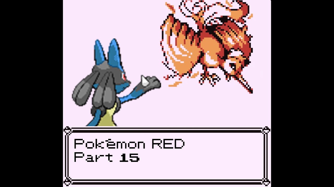 Pokemon Red Full Game Walkthrough Part 15 No Commentary Gameplay Game ...
