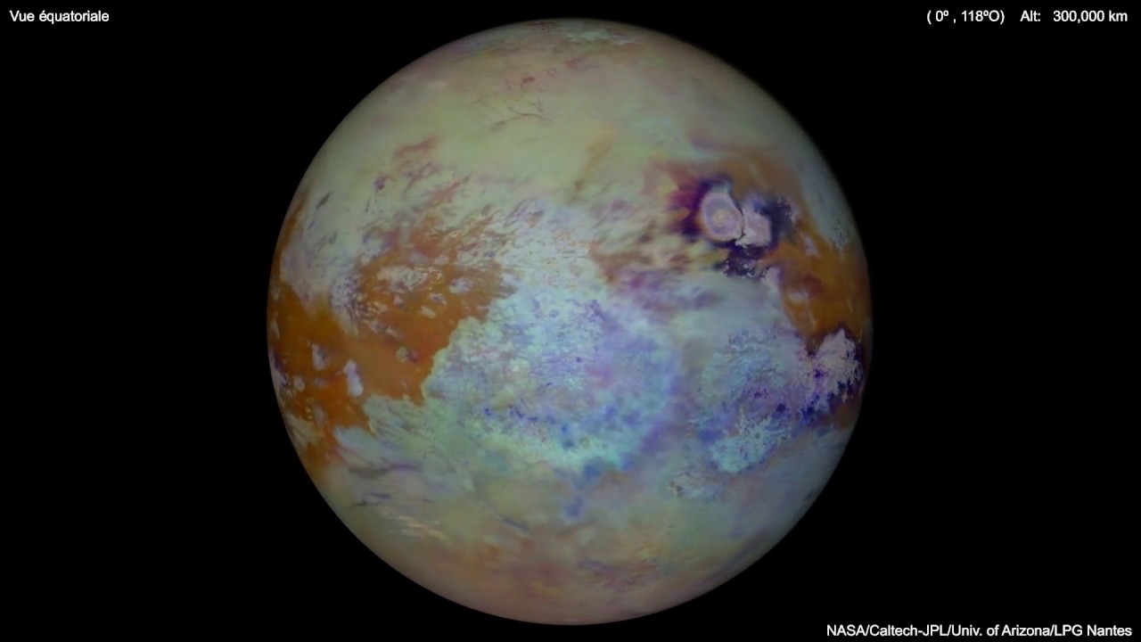 La surface de Titan vue par le spectro-imageur infrarouge VIMS de la ...