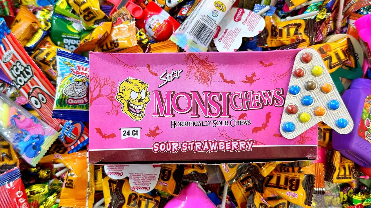 Satisfying Video | Yummy Rainbow MAX Candies and Fizzy Lollipops ...