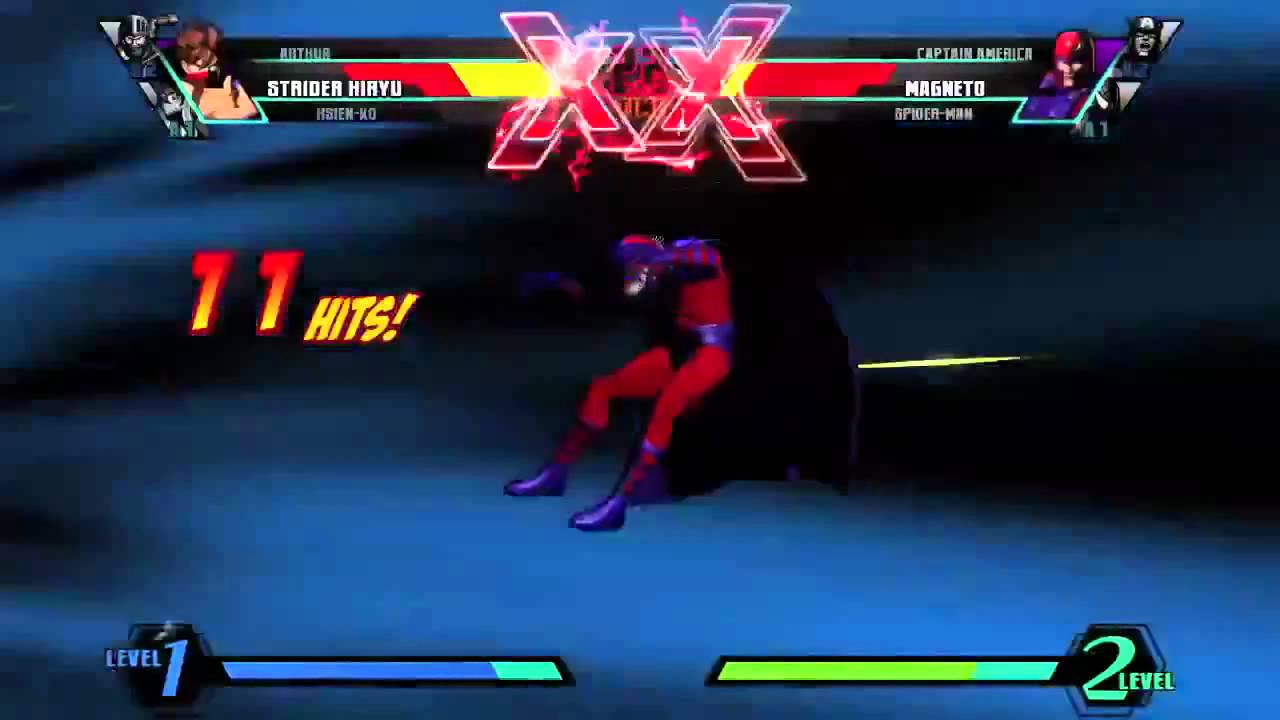 Marvel vs. Capcom 3 Strider Ragnarok - YouTube