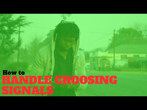 How to handle choosing signals - YouTube