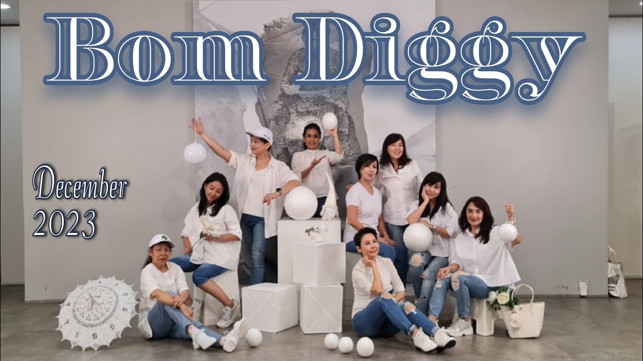 BOM DIGGY Line Dance - YouTube