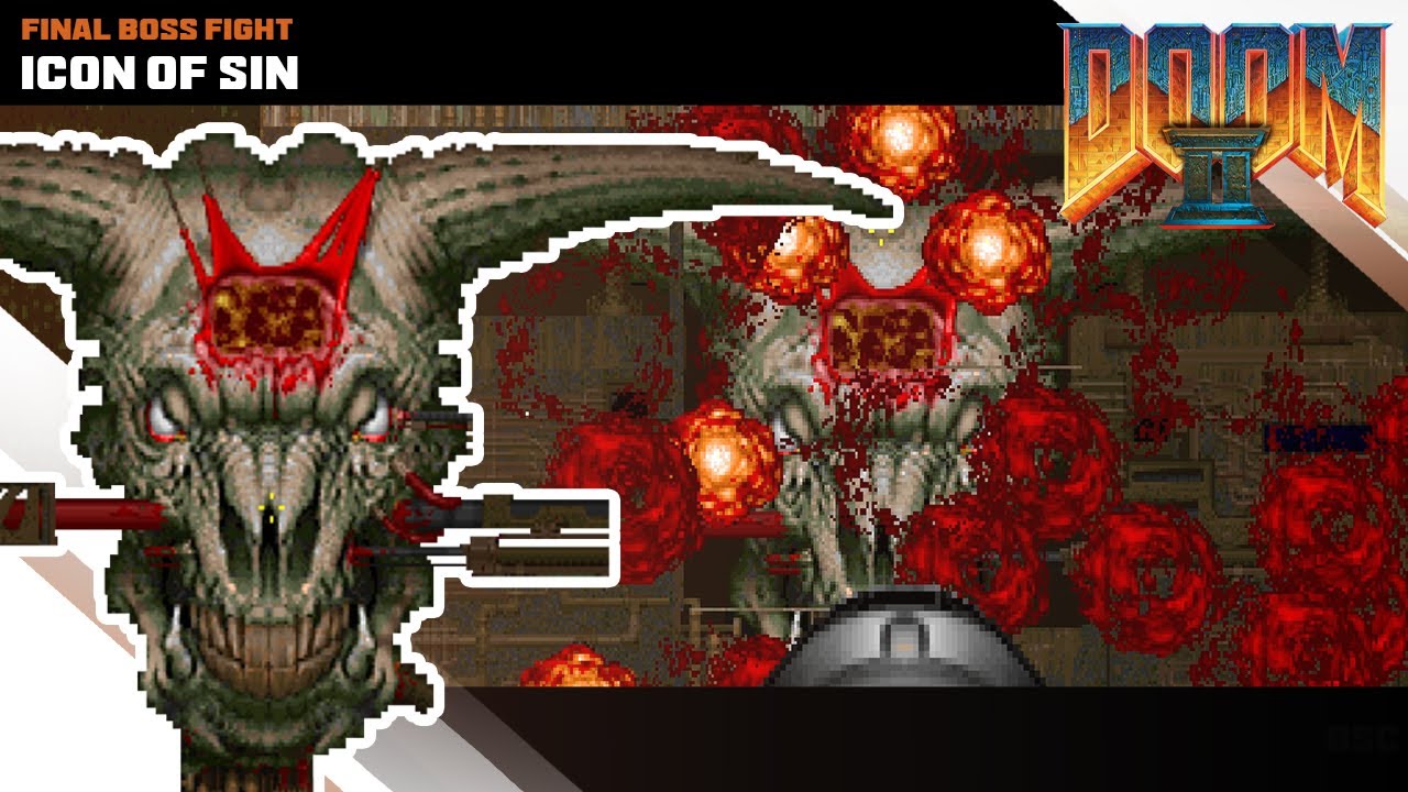 DOOM II - Icon of Sin || Final Boss Fight - YouTube