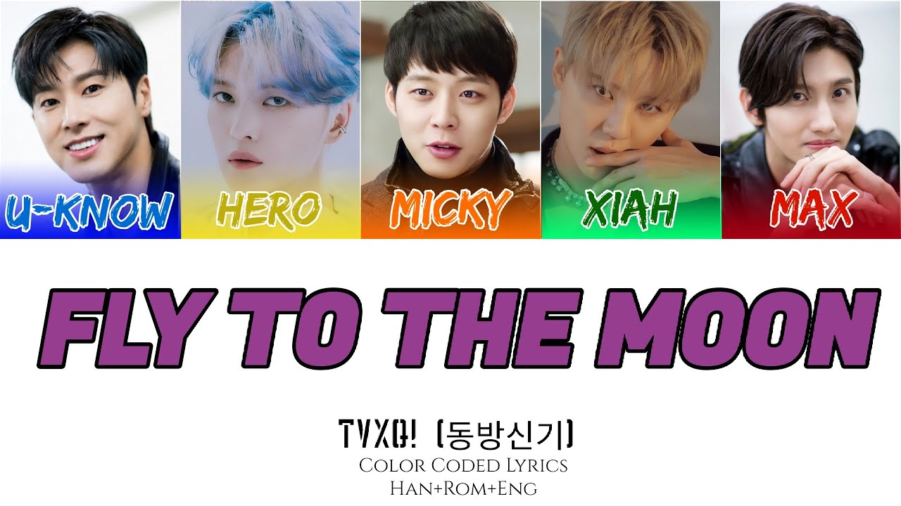 How Would 'TVXQ!' (ot5) Sing ‘Fly to the Moon!’ by: SUPER JUNIOR ...
