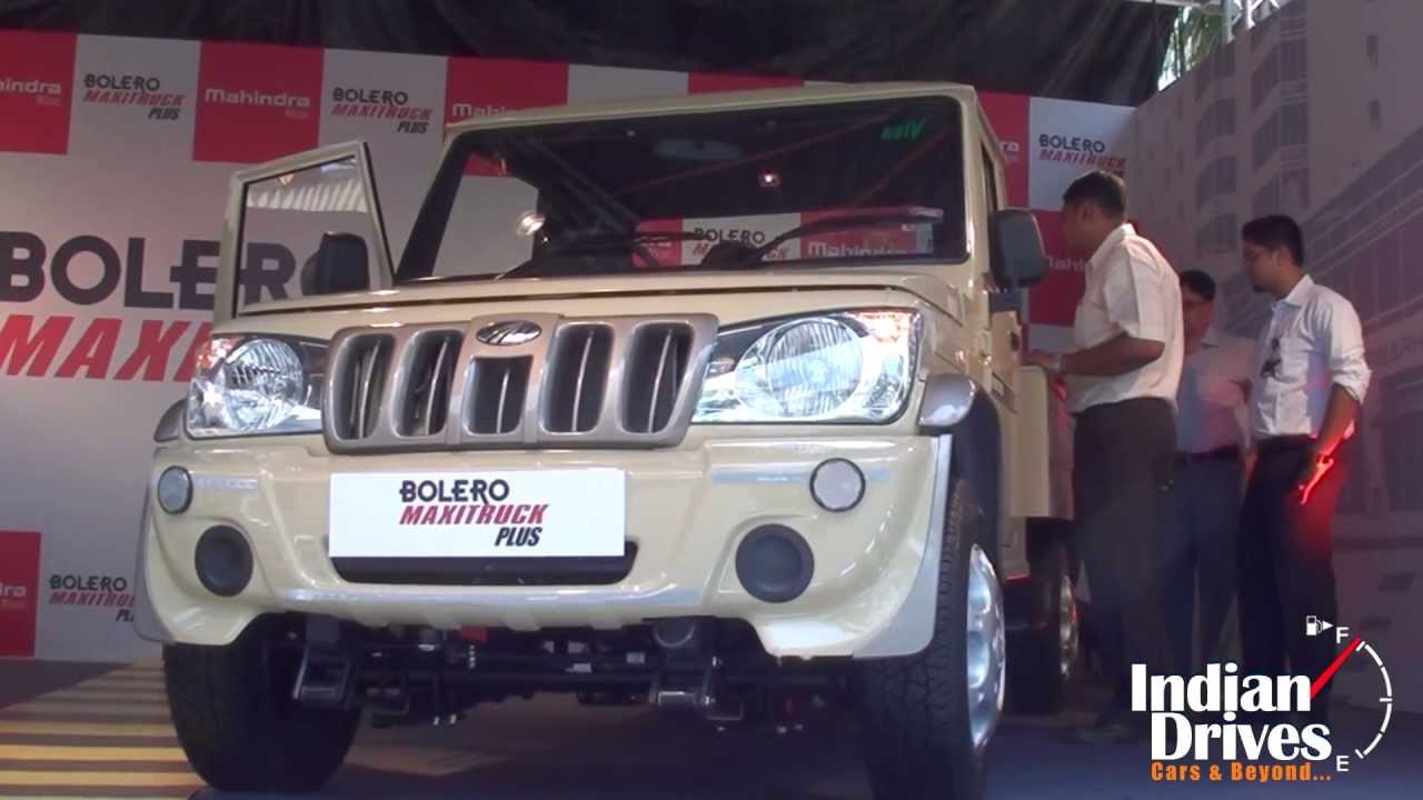 New Mahindra Bolero Maxi Truck Plus Launched - YouTube