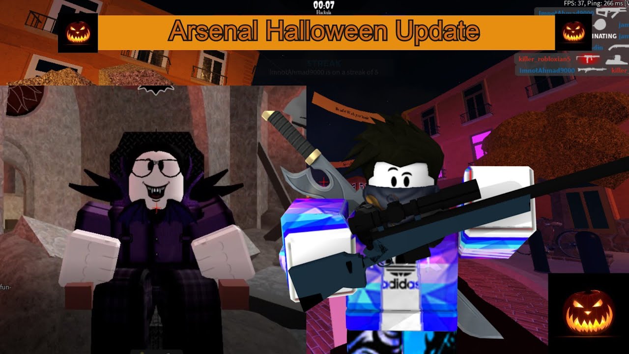 New Arsenal Halloween Update 2020 *Roblox - YouTube