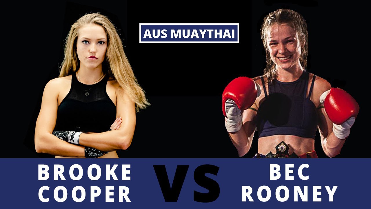 Brooke Cooper Vs Bec Rooney - Destiny Muay Thai 11 - YouTube