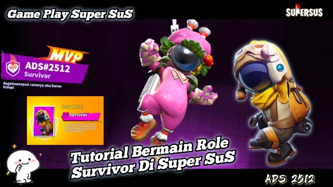 Tutorial Mudah Bermain Role Survivor Di Super SuS || GamePlay Super SuS ...