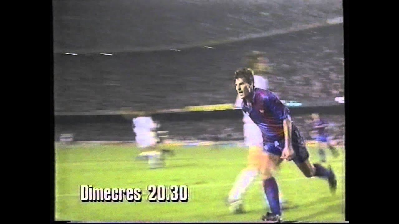 PROMO BARÇA-VIKING STAVANGER (TV3/Canal 33 - Setembre 1992) - YouTube