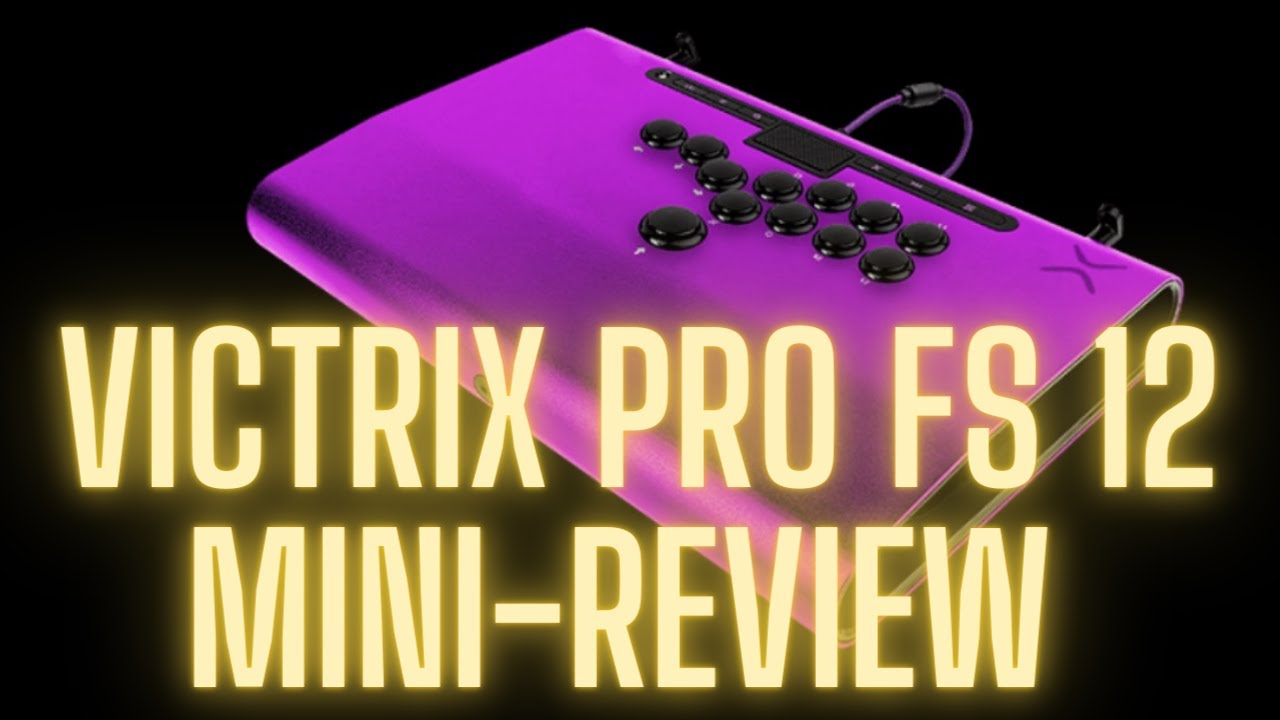 Mini-Review Victrix PRO FS-12 Fightstick - YouTube