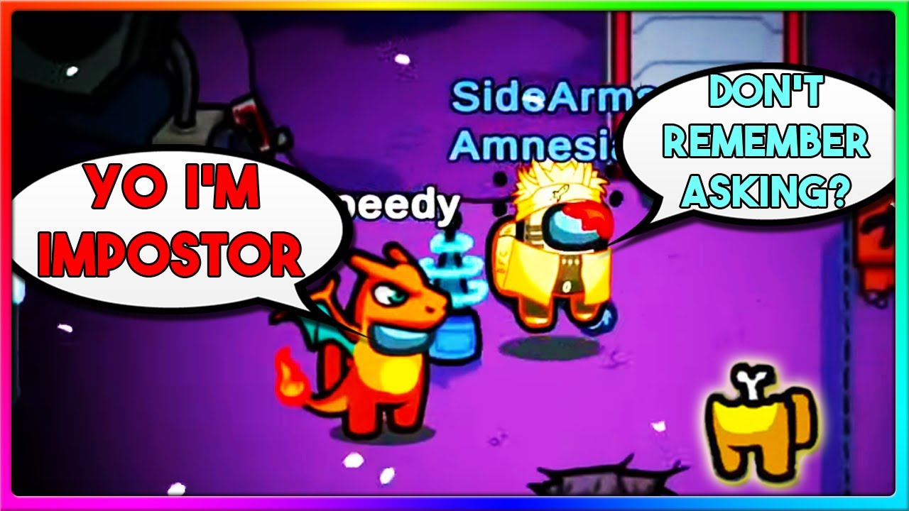 🤔 Amnesiac *REALLY* doesn't remember who tf asked 🤔 | Among Us Mods ...