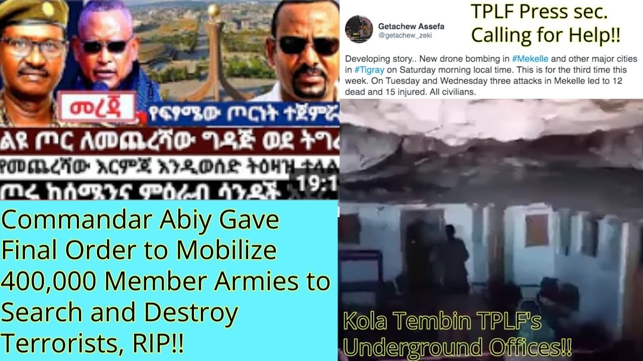 Final Show down is Here, RIP TPLF! Strong 400,000 Member Union Forces ...