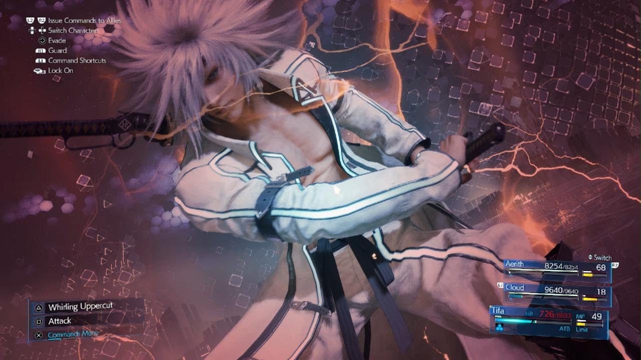 Final Fantasy 7 Remake Weiss Battle - YouTube