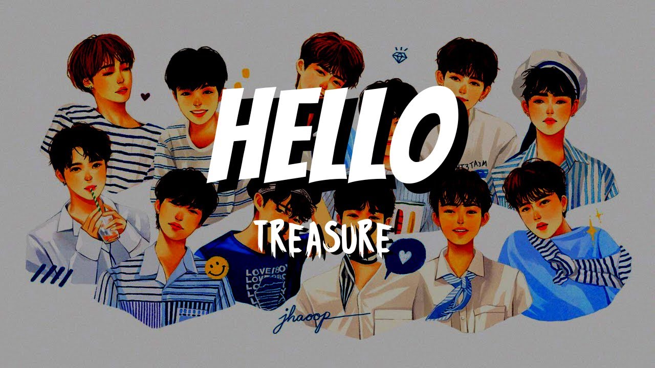 Hello ~ Treasure (Lyrics) - YouTube