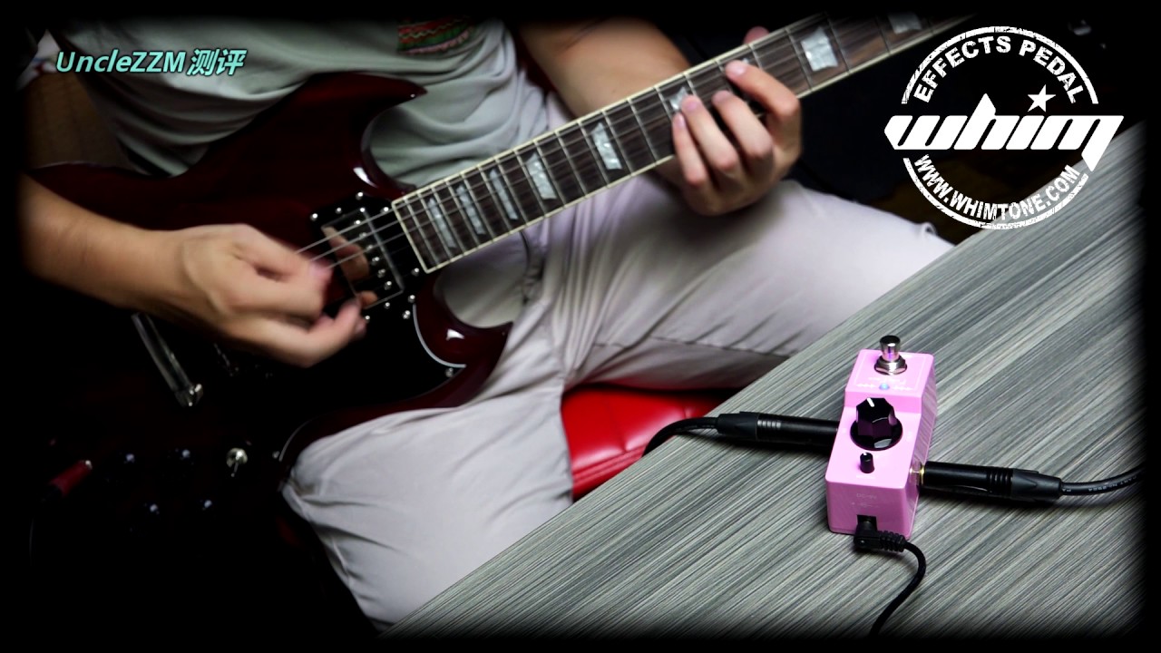 WHIM Guitar effects pedal Fuzz Facer Overload distortion video - YouTube