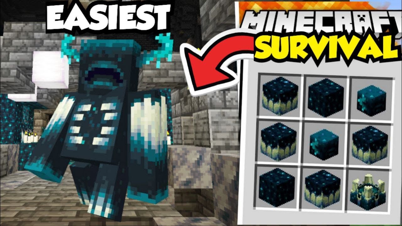 I Built The Easiest Warden Farm Ever | How To Make A Warden Farm In ...