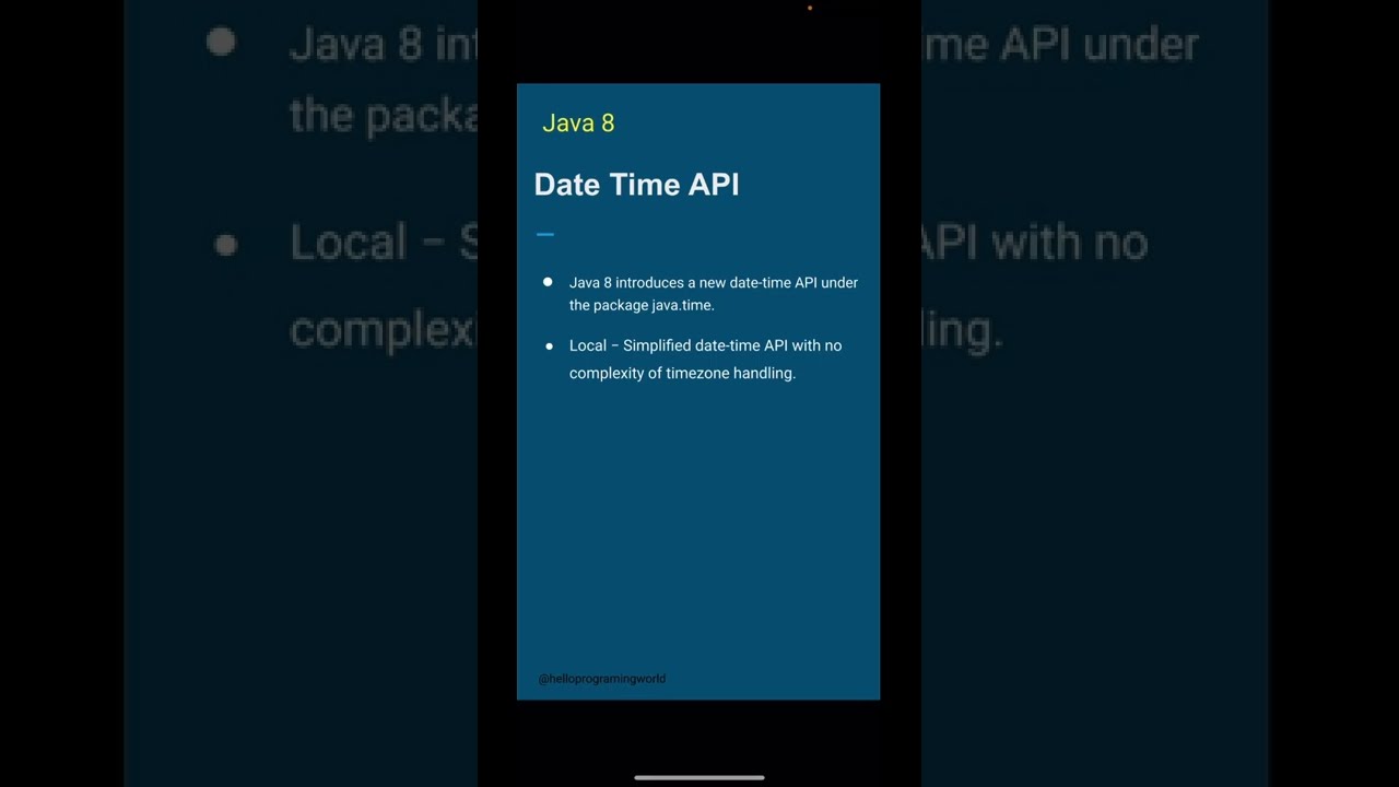 Java 8 Date Time API 06 java8 YouTube Java 8 Date Time API 06 java8 YouTube