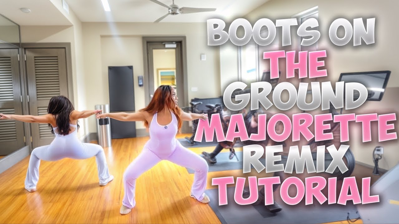 Boots on the Ground majorette remix dance Tutorial - YouTube