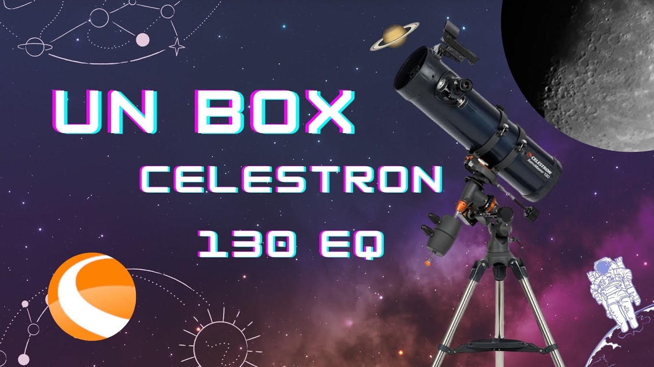 Un Box Celestron 130 Eq #celestron#astronomy#fyp - YouTube