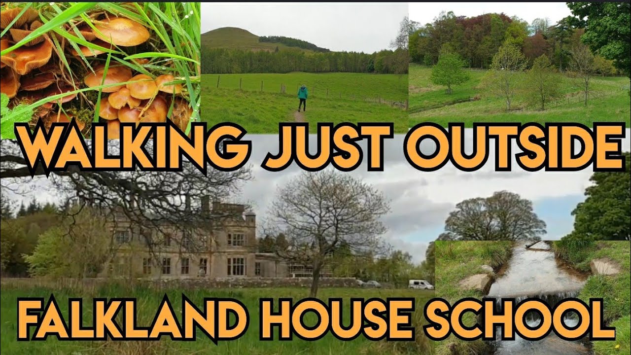 Walking just outside Falkland House School @denisemariesjourney - YouTube
