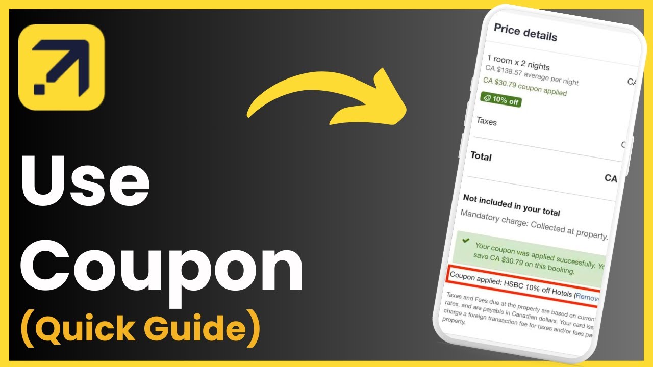 How To Use Expedia Coupon ! - YouTube