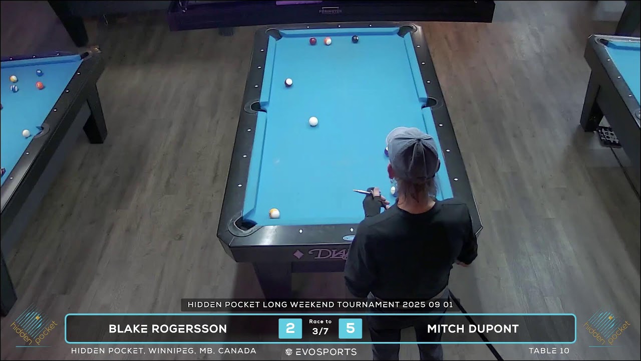 BLAKE ROGERSSON vs MITCH DUPONT - HIDDEN POCKET - TABLE 10 | EvoSports ...