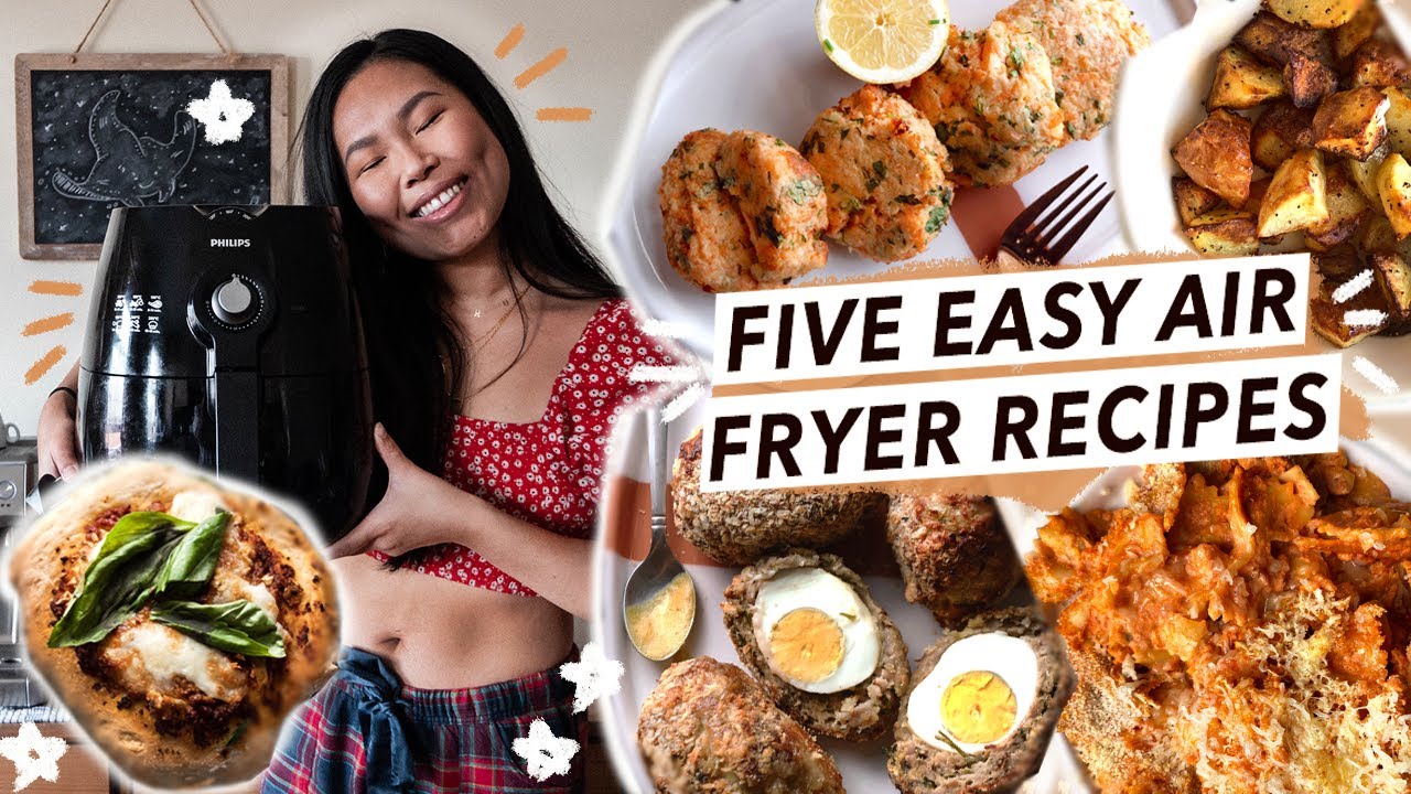 5 Easy Air Fryer Recipes | What To Cook In Your Air Fryer - YouTube