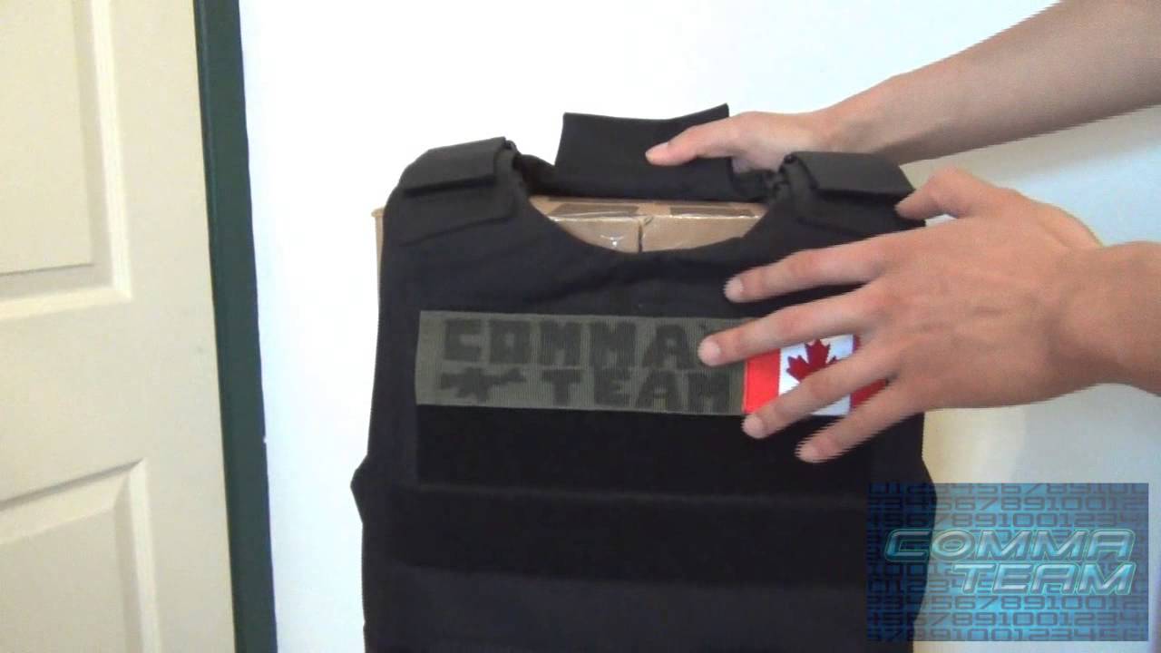 Lancer Tactical Body Armour Vest - YouTube