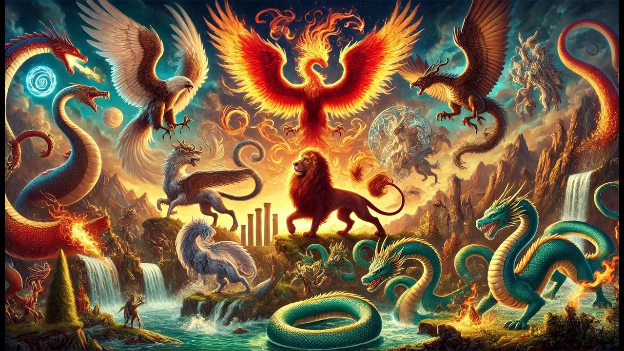 Mythical Creatures In The History - Fascinating World - YouTube