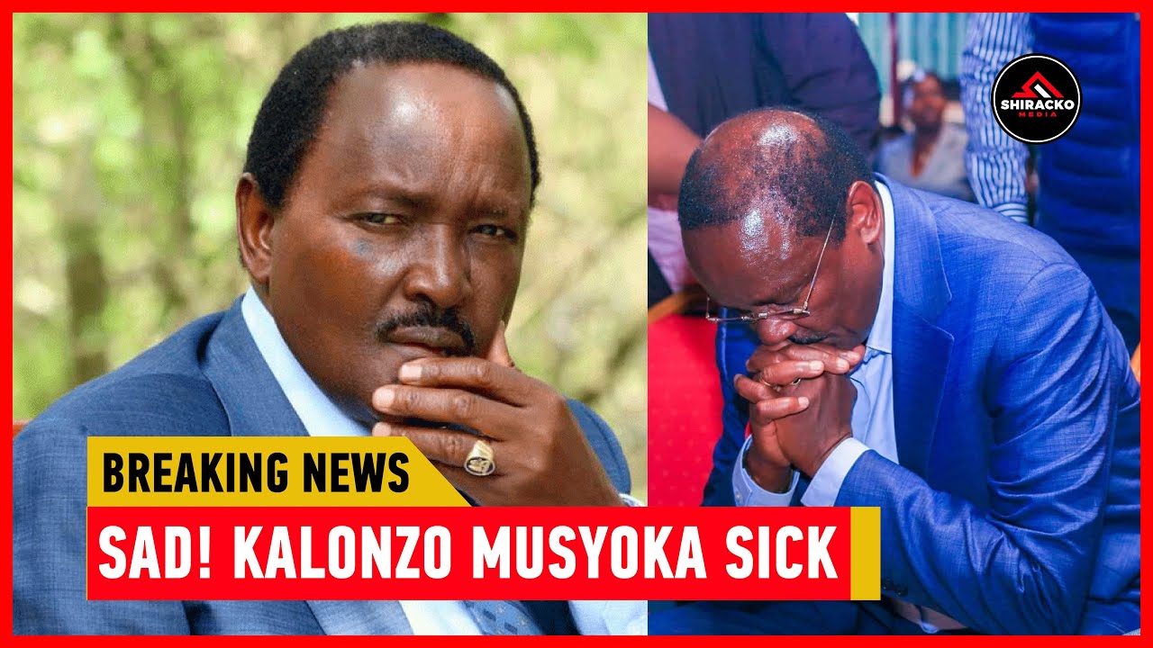 AM SICK! SAD DAY AS KALONZO FORCED TO CUT HIS SPEECH IN MAGHARINI OVER ...