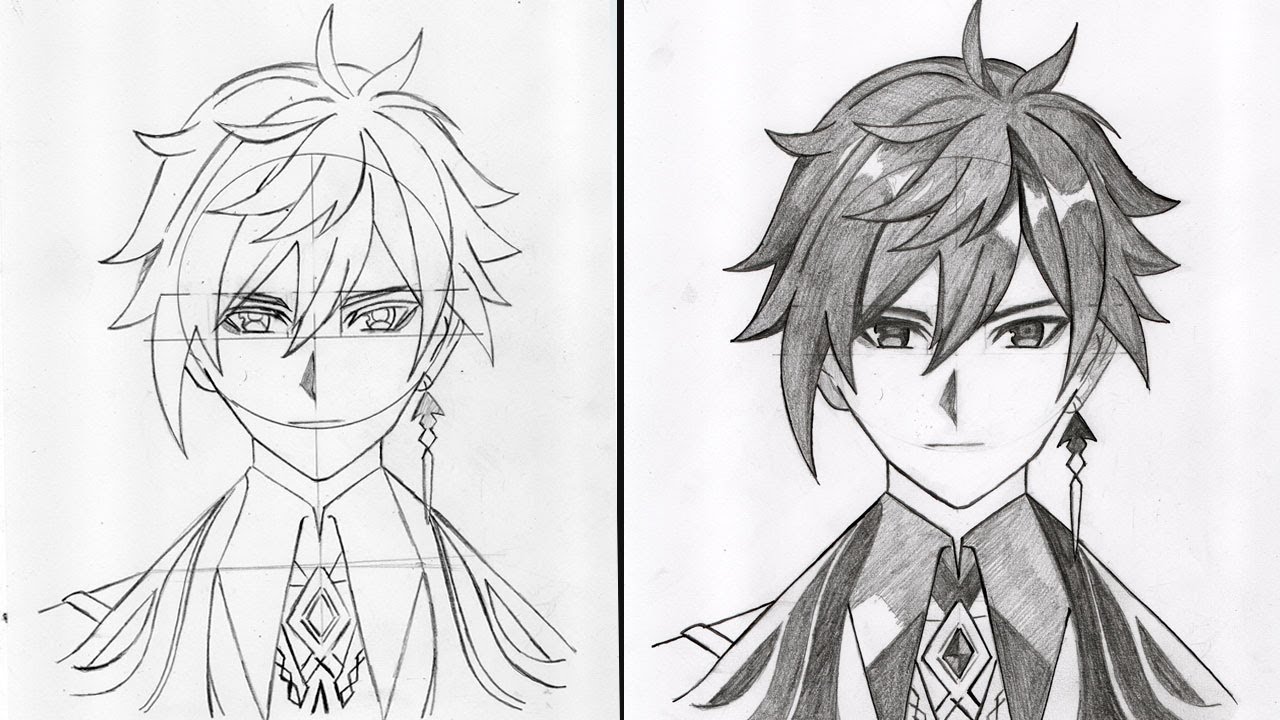 Black And White Sketch Genshin Impact Location at Spencer Neighbour blog