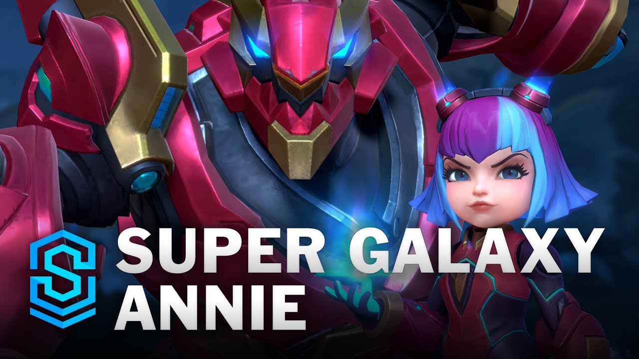 Super Galaxy Annie Wild Rift Skin Spotlight - YouTube