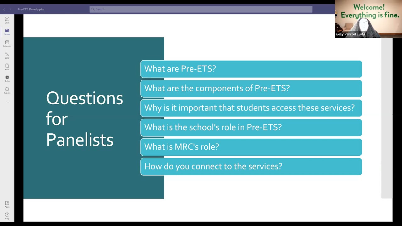 Pre-ETS Panel Presentation for Western Mass Families - YouTube