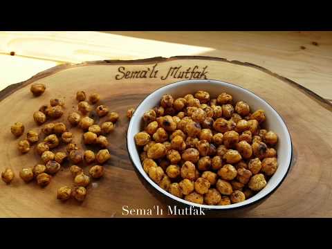 Baharatlı Nohut Kavurmasi Harika Atistirmalik chickpea