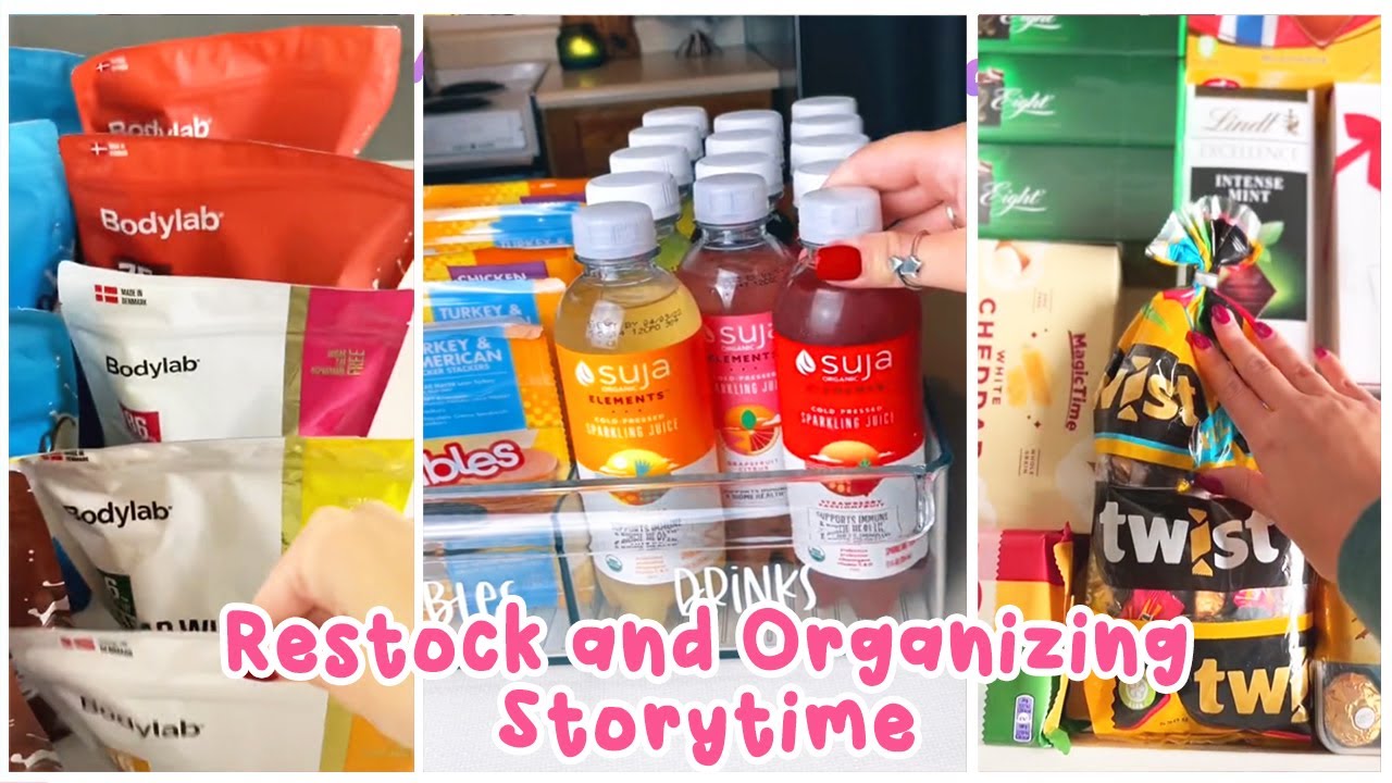 🌺 30 Minutes Satisfying Restock And Organizing Tiktok Storytime ...