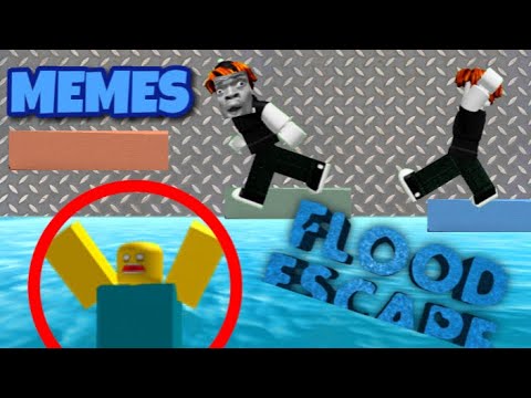 Flood escape *FUNNY* [Memes] - YouTube