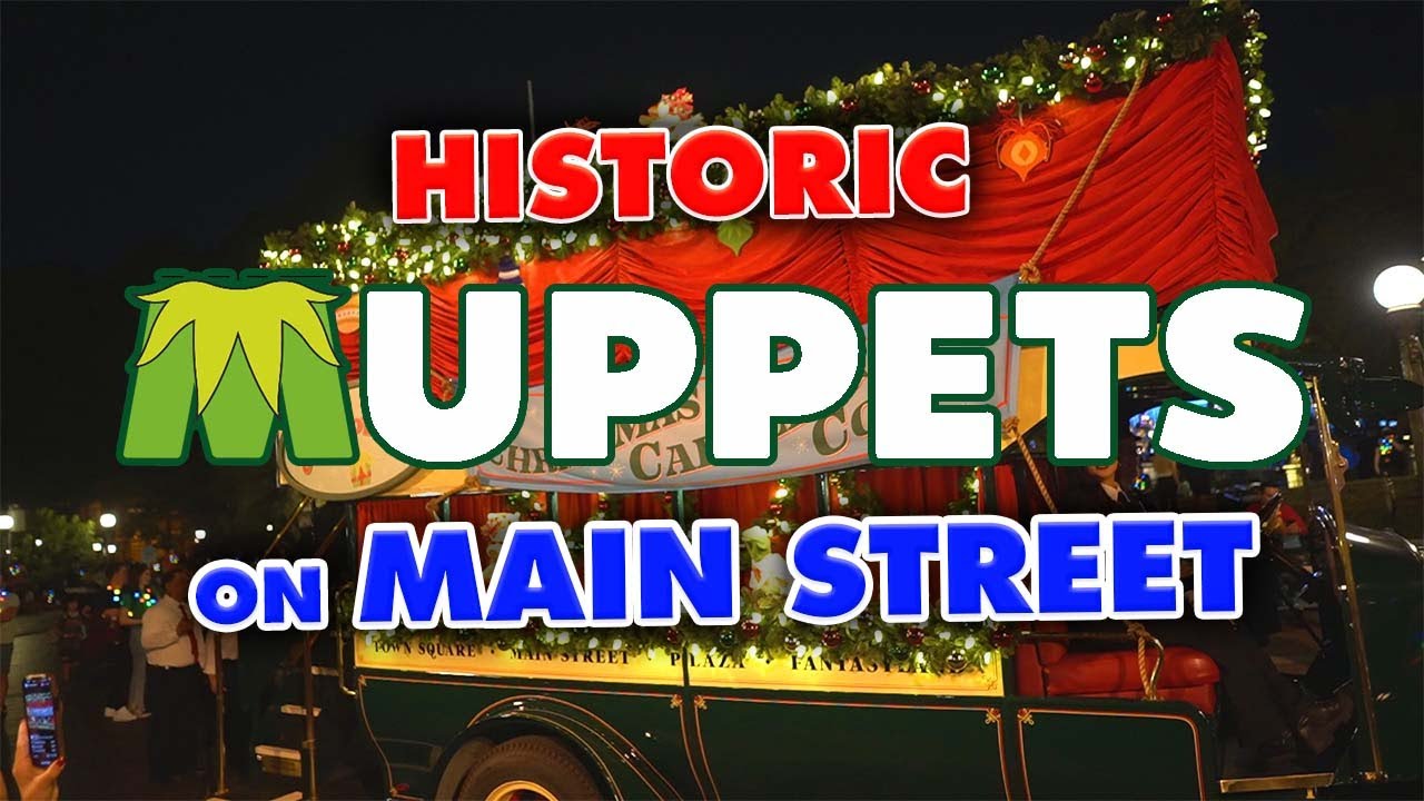 HISTORIC Muppet Christmas Caroling Coach COMPLETE SHOW - YouTube