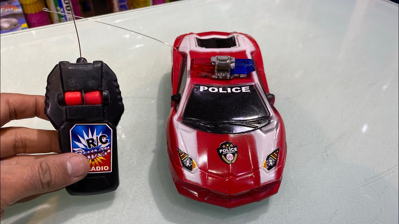 RC Police Car Unboxing ॥Remote Control Car - YouTube