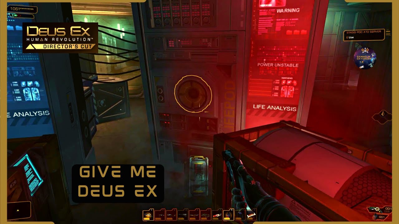 DEUS EX HR - GIVE ME DEUS EX - GETTING OUT OF THE FRYING PAN PC ...