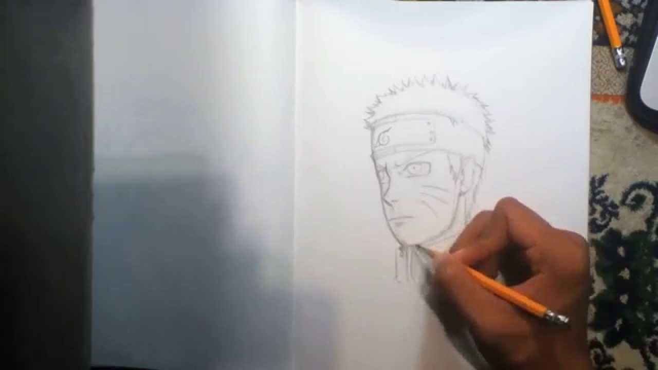 Naruto Movie 7: Speed Drawing Naruto (with a beard) by Sai.I - YouTube