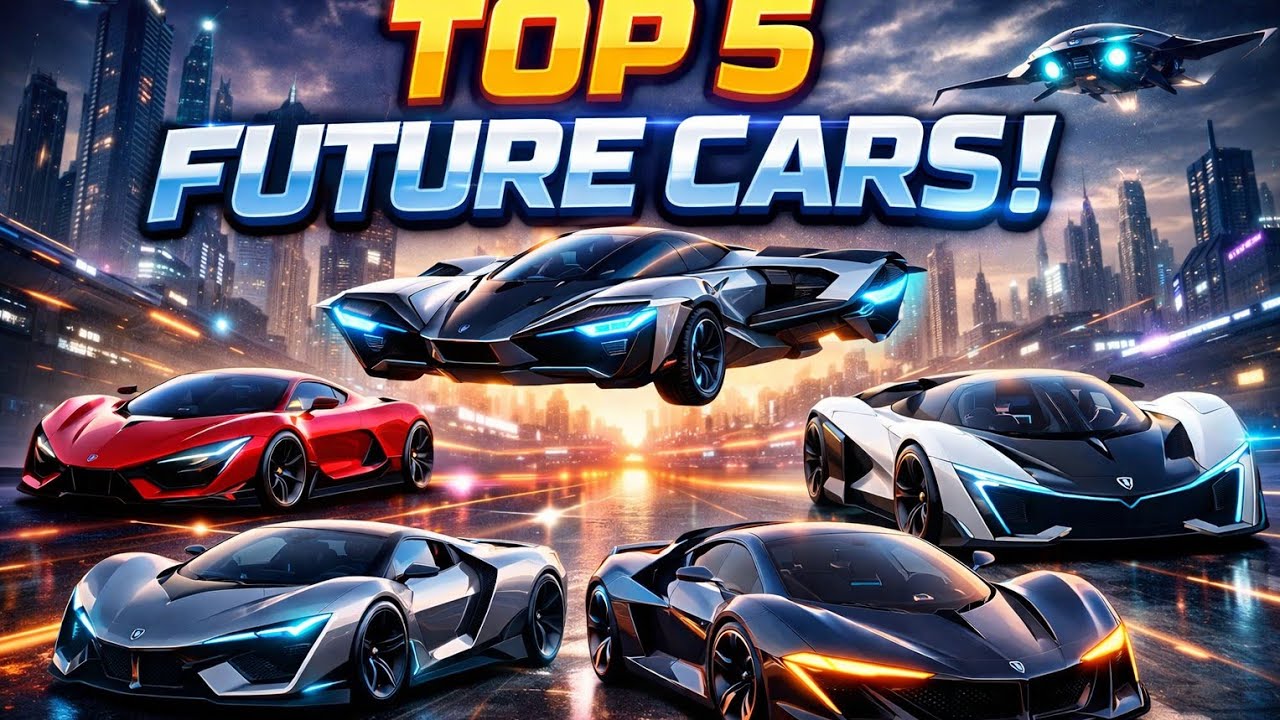 "Top 5 Future Cars You Must See in 2025 | Futuristic Supercars ...