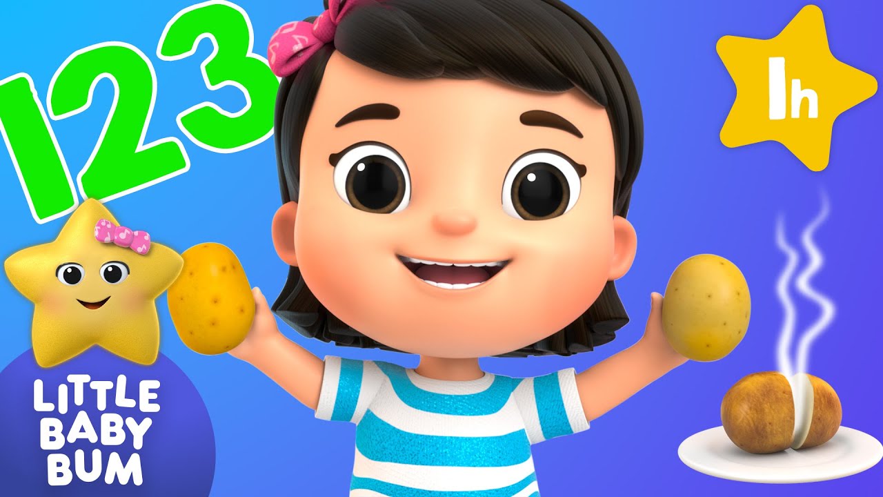 1 Potato 2 Potato 🥔 + More Nursery Rhymes and Kids Songs | Learning ...
