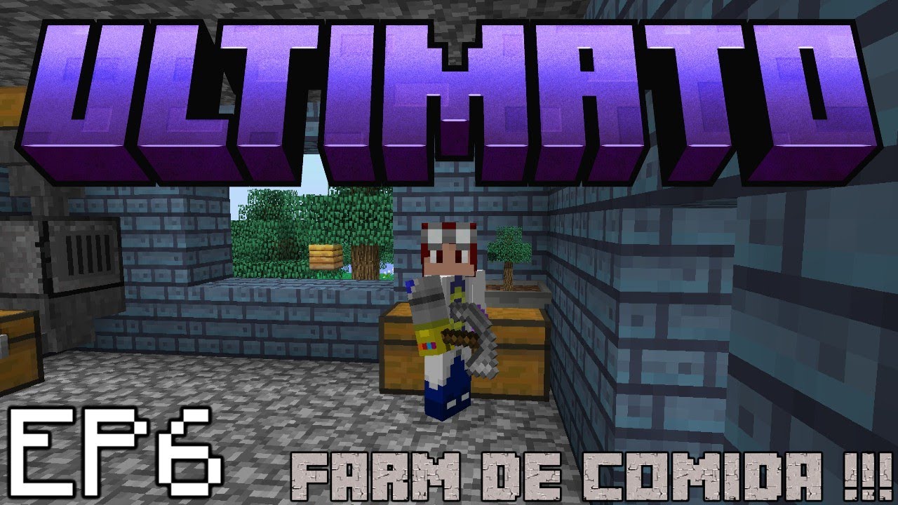 mc ultimato EP6 farm de comida !!!!!!! - YouTube