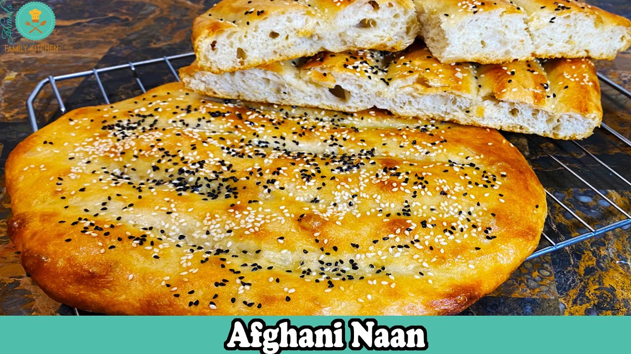 Afghani Naan Bread Recipe In Urdu Hindi | How to make Afghani Naan ...