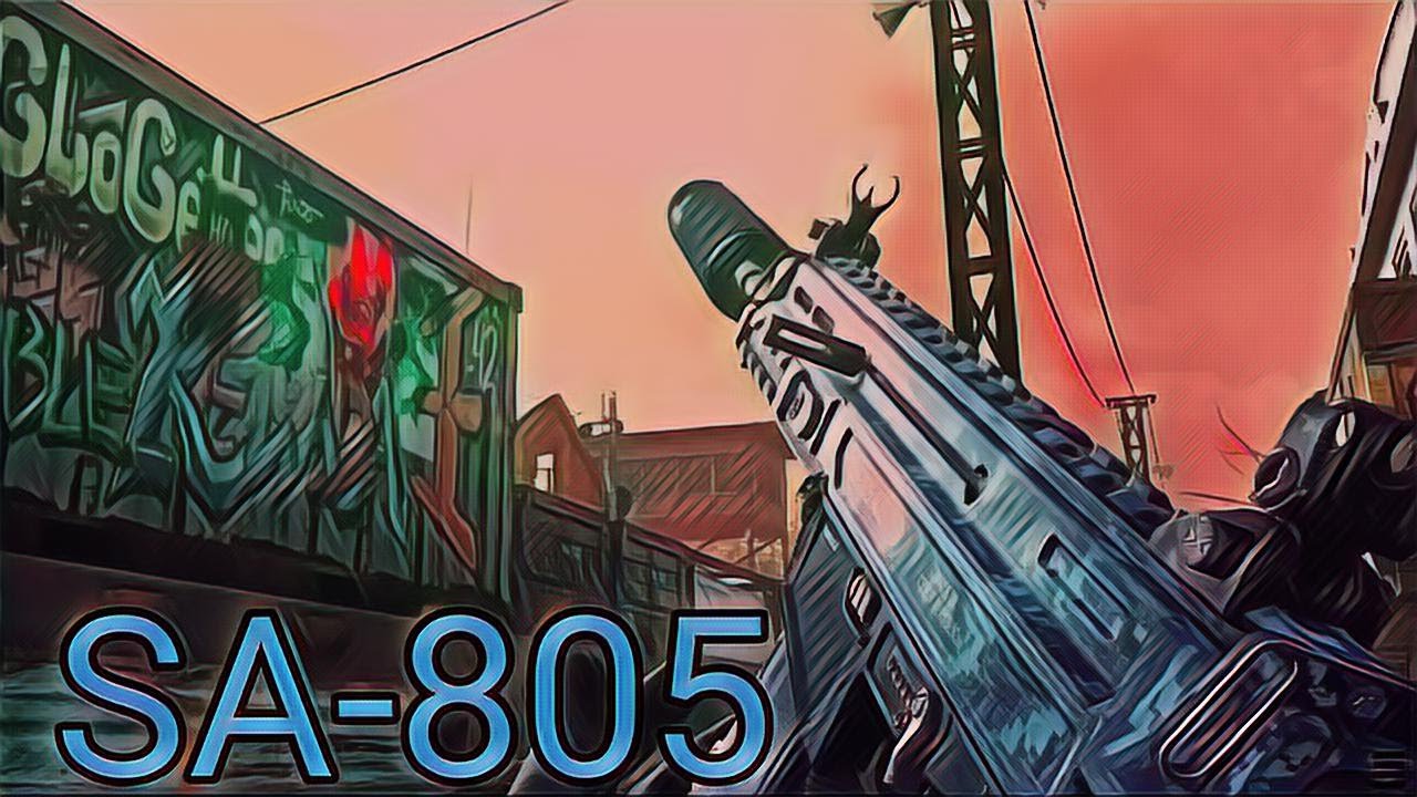 COD GHOSTS: SA-805 GAMEPLAY! - MELHOR CLASSE PARA JOGAR COM SA-805 ...