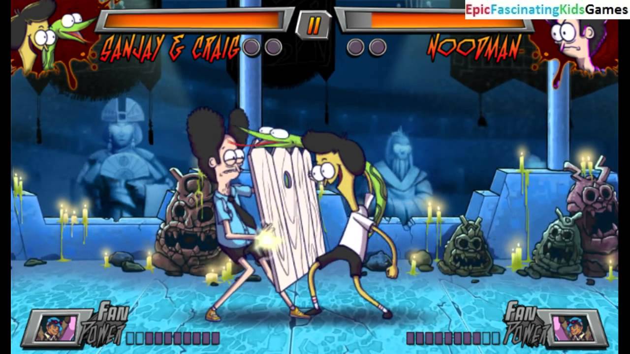 Mr. Leslie Noodman VS Sanjay and Craig In A Nickelodeon Superhero Brawl ...